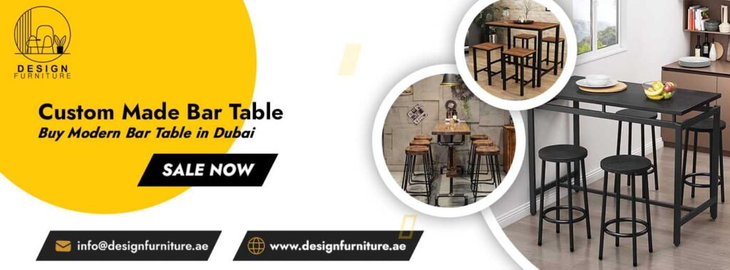 Buy Stylish and Comfortable Bar Tables Dubai | Free Delivery